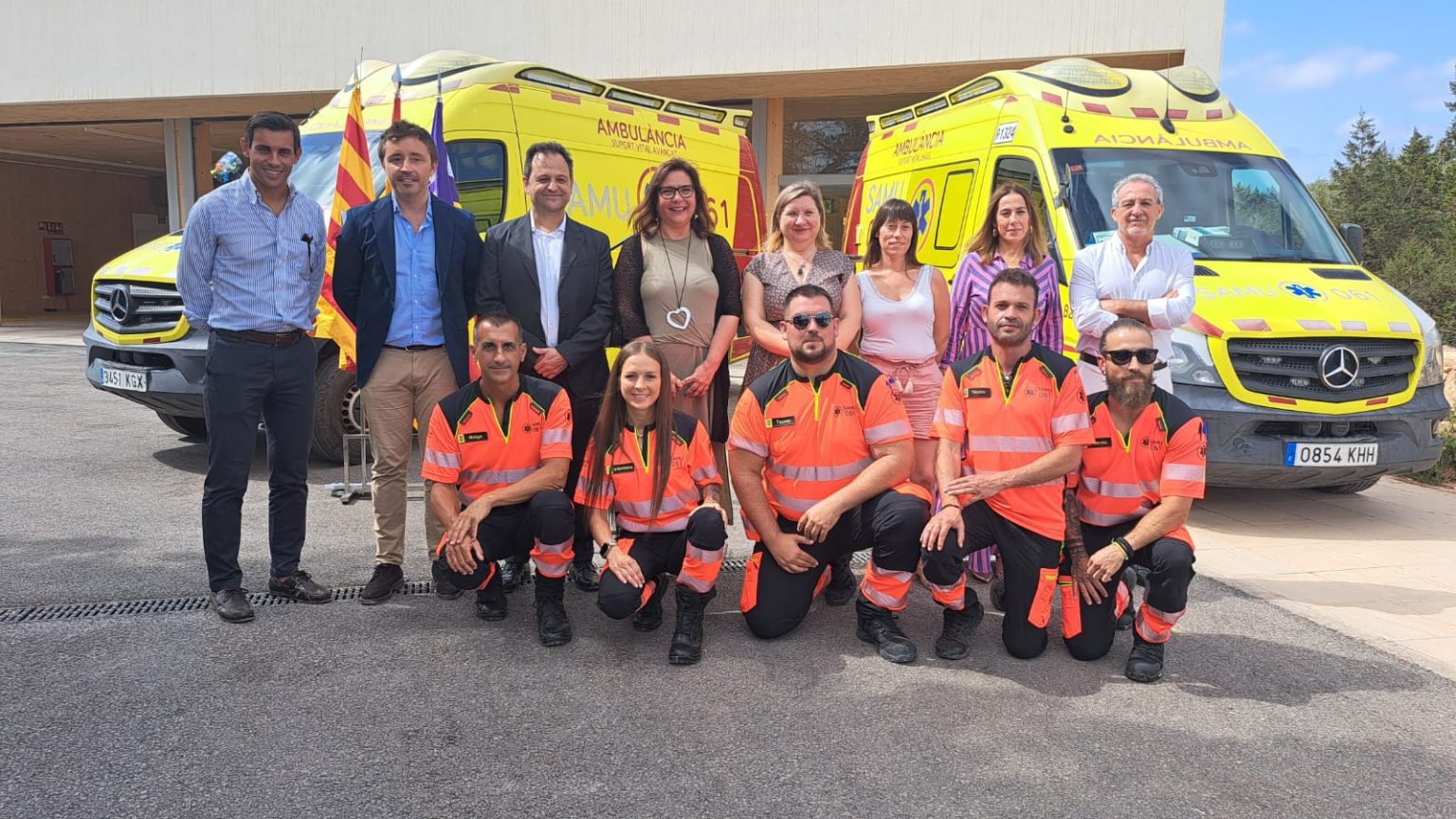La nova base del SAMU 061 a Formentera ja està operativa | RadioIlla ...